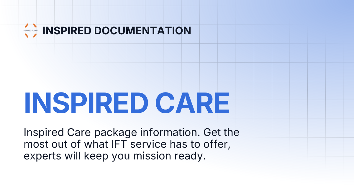 INSPIRED CARE | INSPIRED DOCUMENTATION