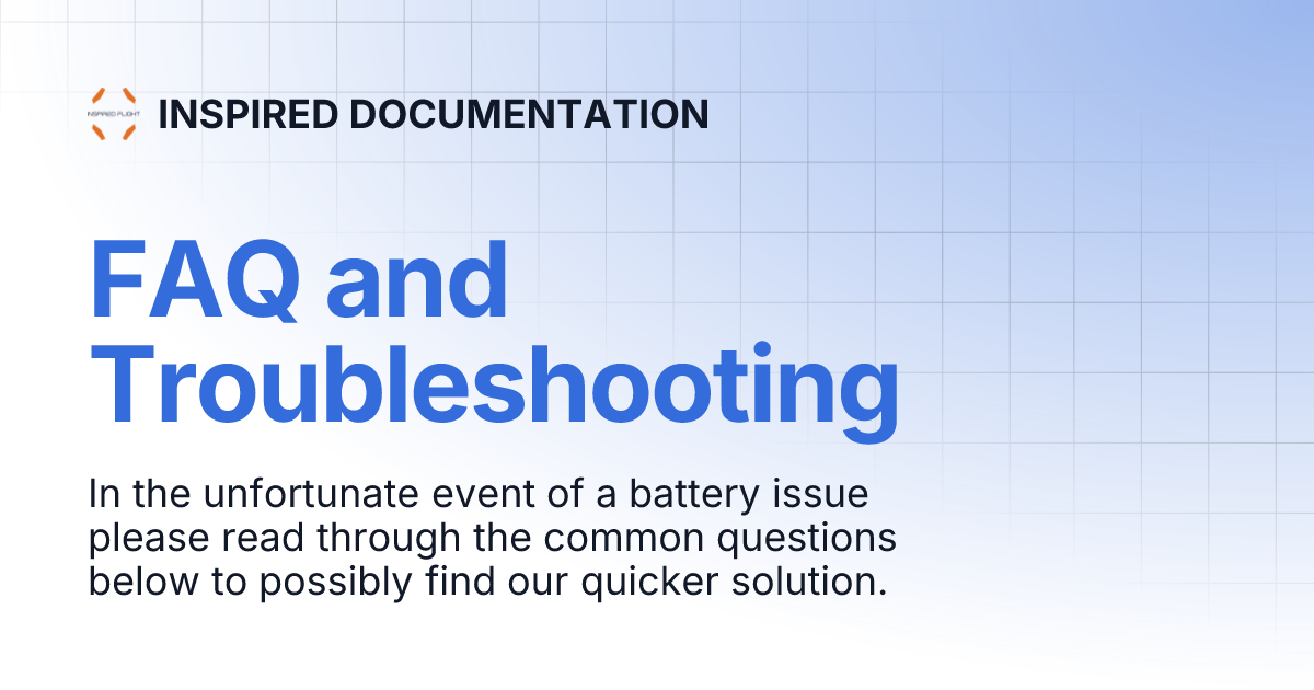 FAQ and Troubleshooting | INSPIRED DOCUMENTATION