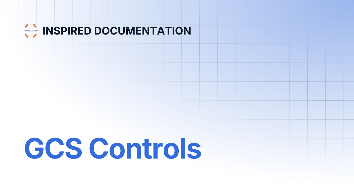 IGC LR1 Controls / Interface | INSPIRED DOCUMENTATION